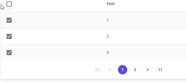 Mudtable With Multiselection Pagination And Serverdata Deselect All
