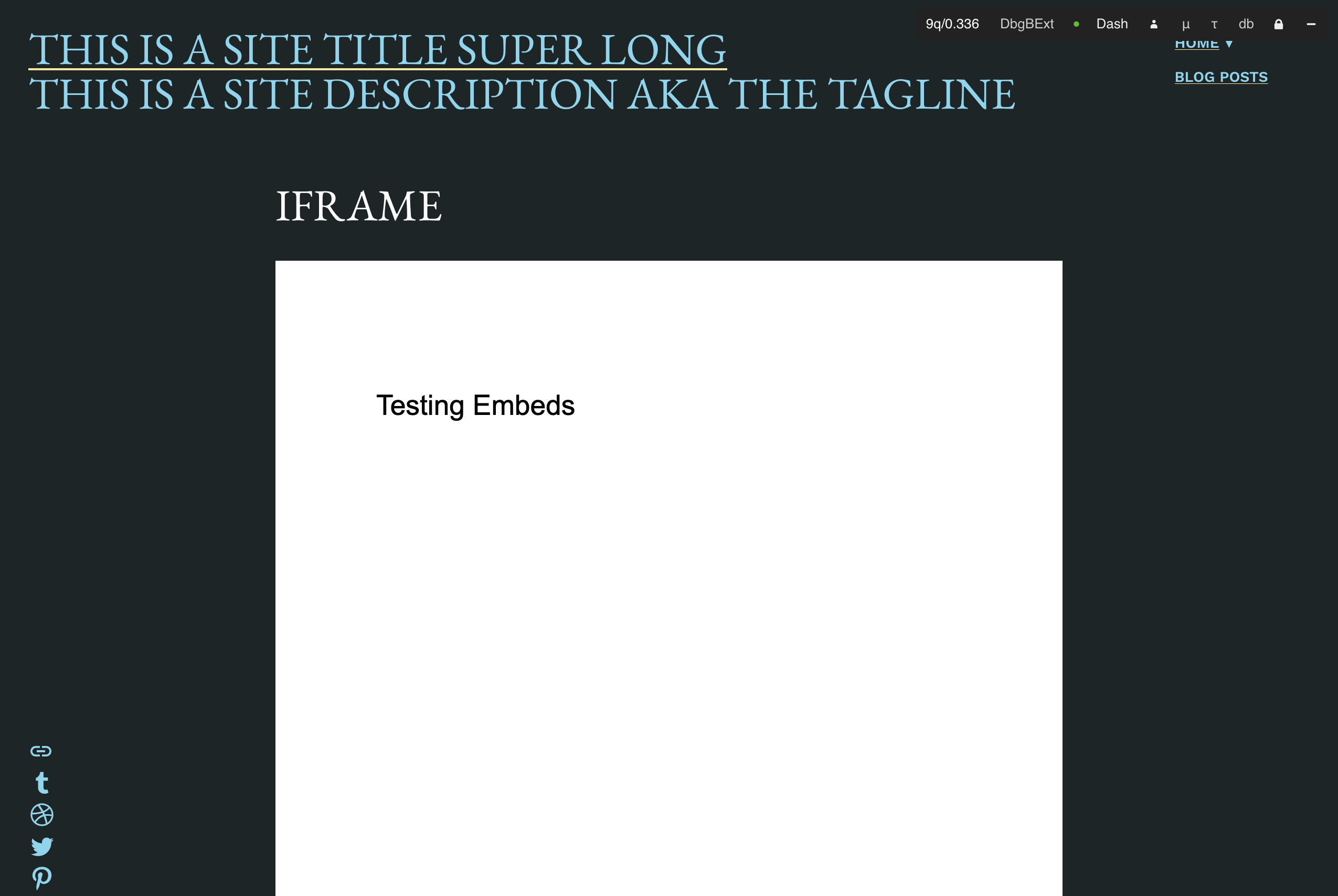 Coutoire: Broken iFrame CSS for embeds · Issue #1302 · Automattic/themes · GitHub