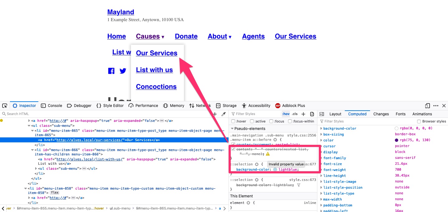 Exford: - added to submenu item in Safari · Issue #1415 · Automattic ...