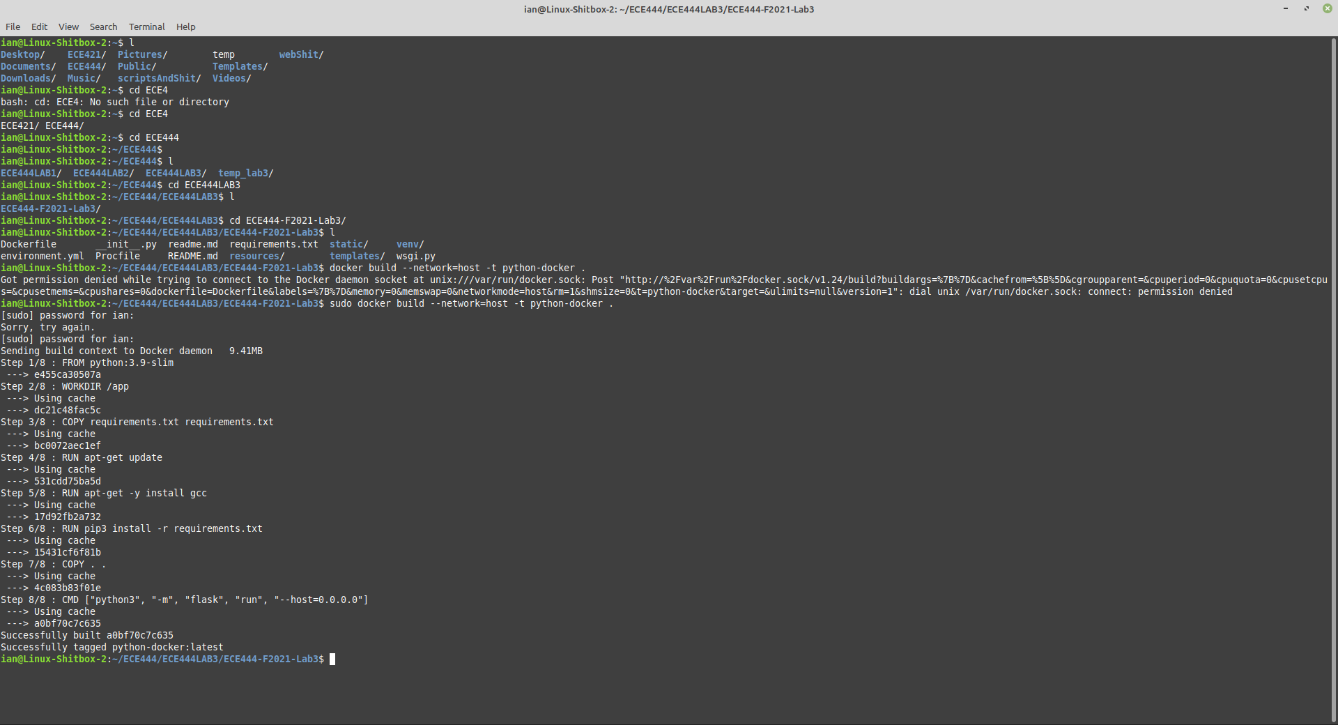 GitHub - Orangutan8/ECE444-F2021-Lab3