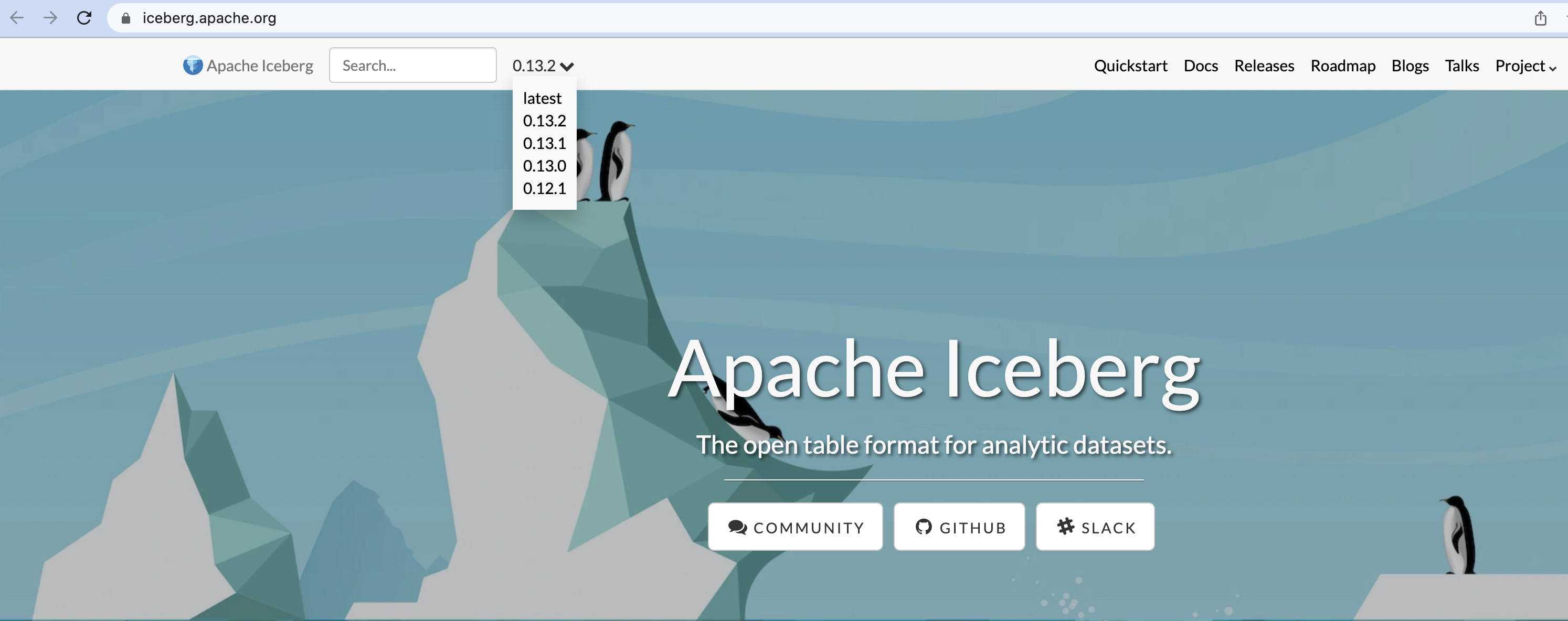 Docs Missing Version Dropdown · Issue 5290 · Apache Iceberg · Github