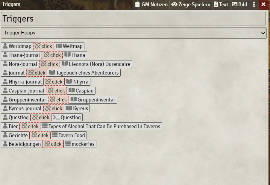 unknown tag · Issue #51 · League-of-Foundry-Developers/fvtt-module-trigger-happy · GitHub
