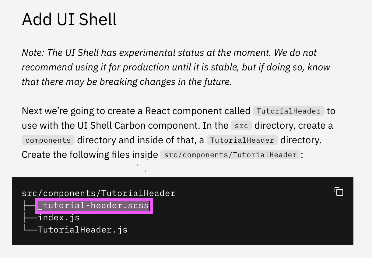Tutorial Headerscss Not Found · Issue 3429 · Carbon Design Systemcarbon Tutorial · Github