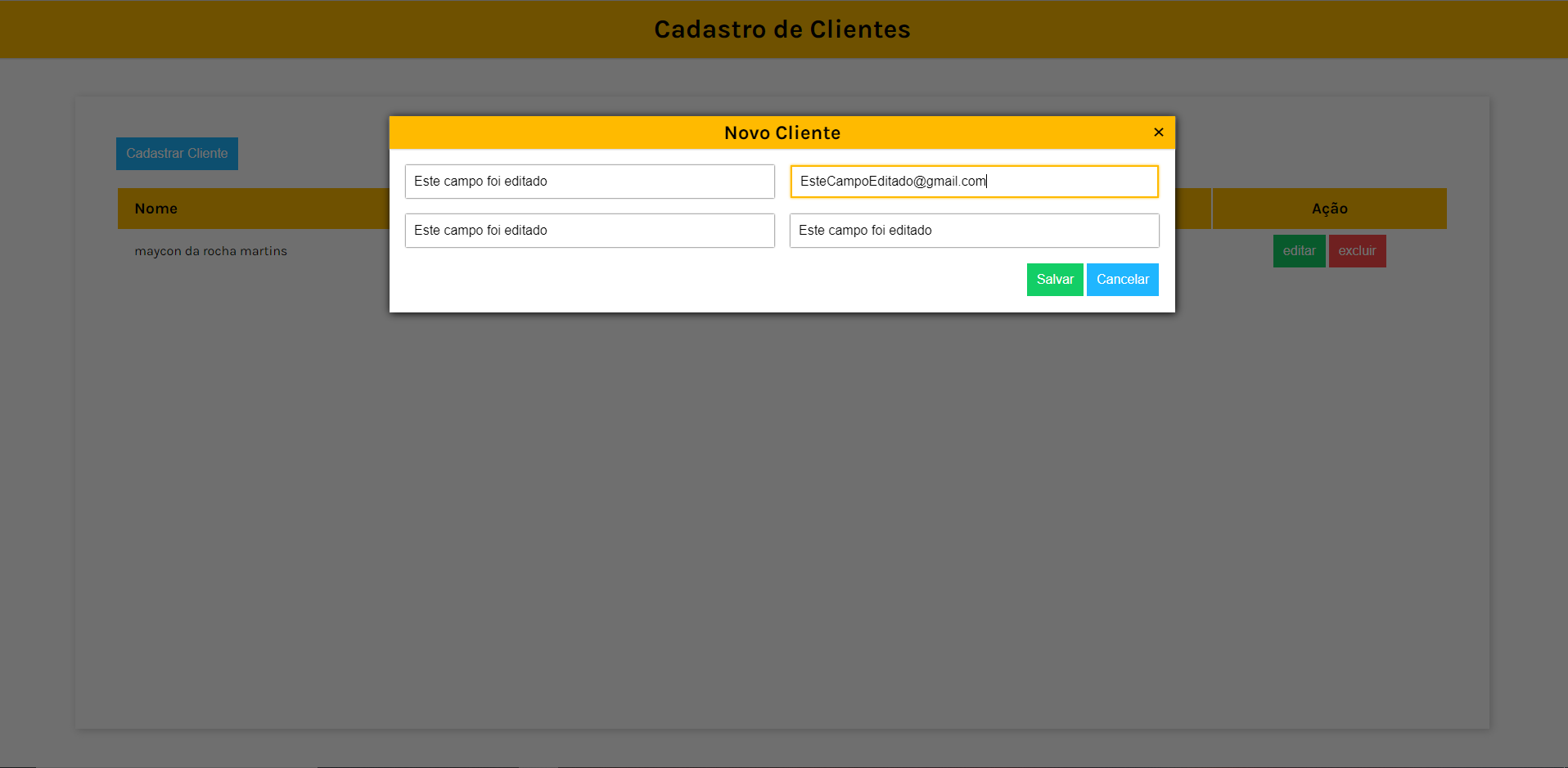 GitHub - MayconMartins983/CRUD-de-clientes: Desenvolvimento de um CRUD ...