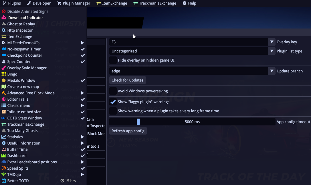 Option to display Plugin List Sorting by Name · Issue #285 · openplanet-nl/issues · GitHub