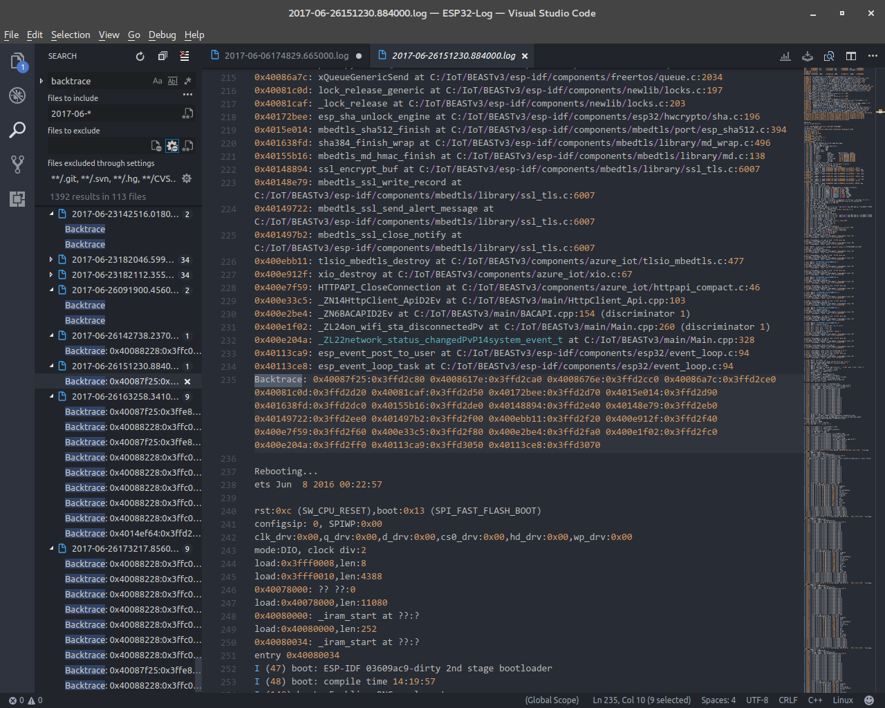 Find All result gets the wrong line · Issue #27733 · microsoft/vscode ...