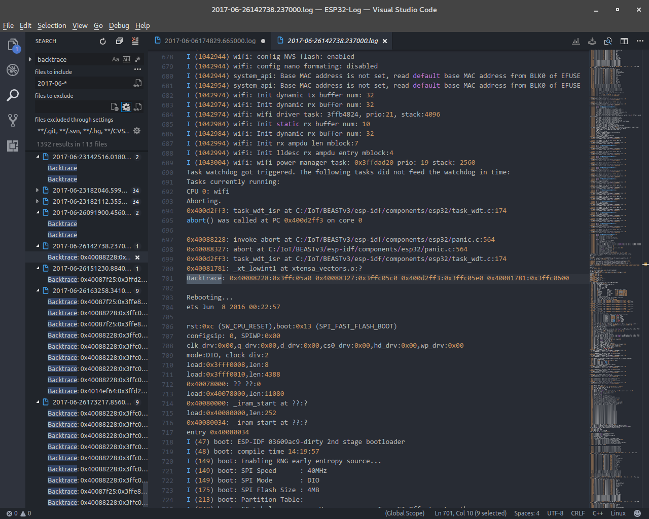 Find All result gets the wrong line · Issue #27733 · microsoft/vscode ...