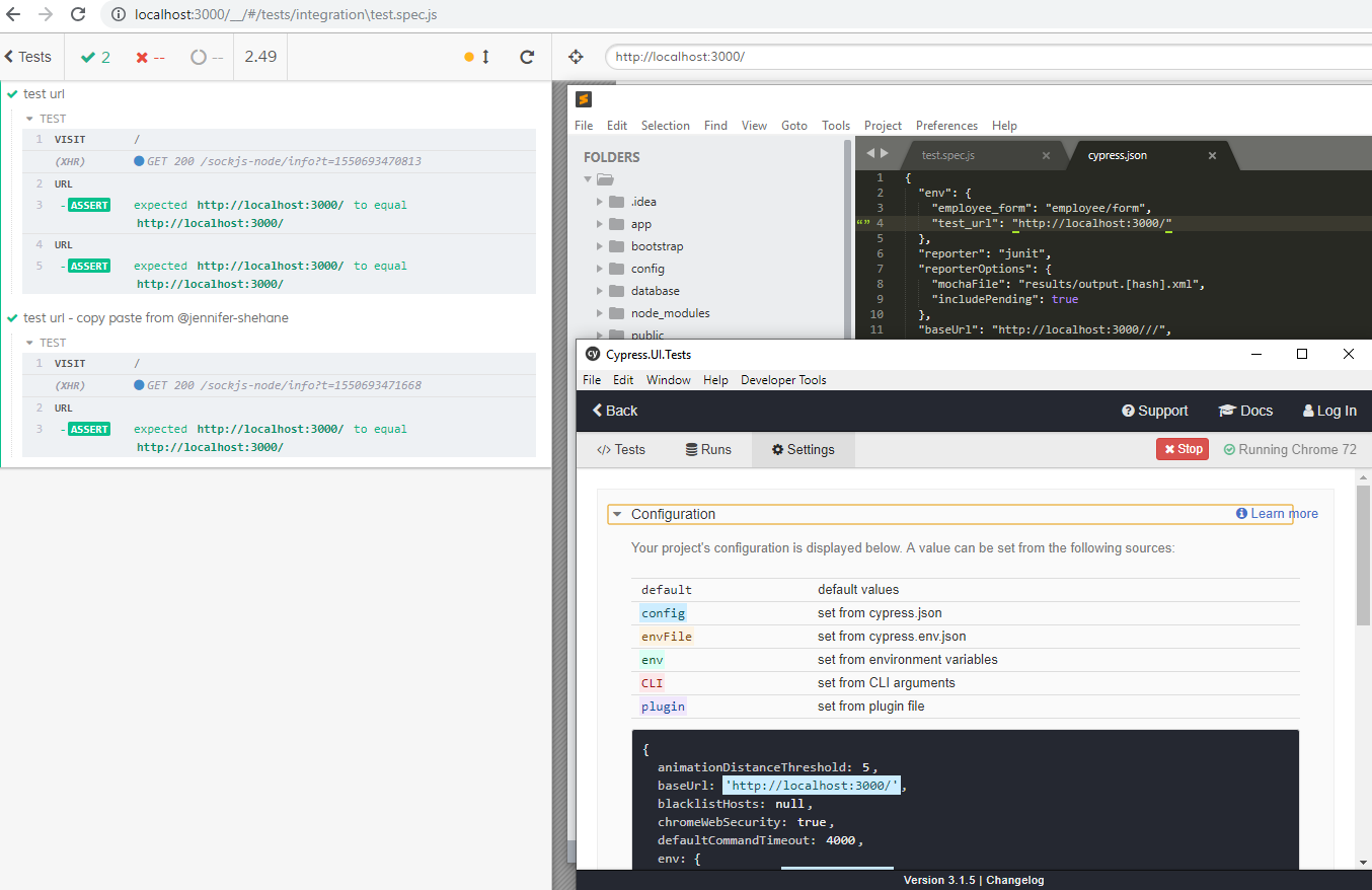 Nfigbaseurl Escapes Slash · Issue 3540 · Cypress Iocypress · Github 