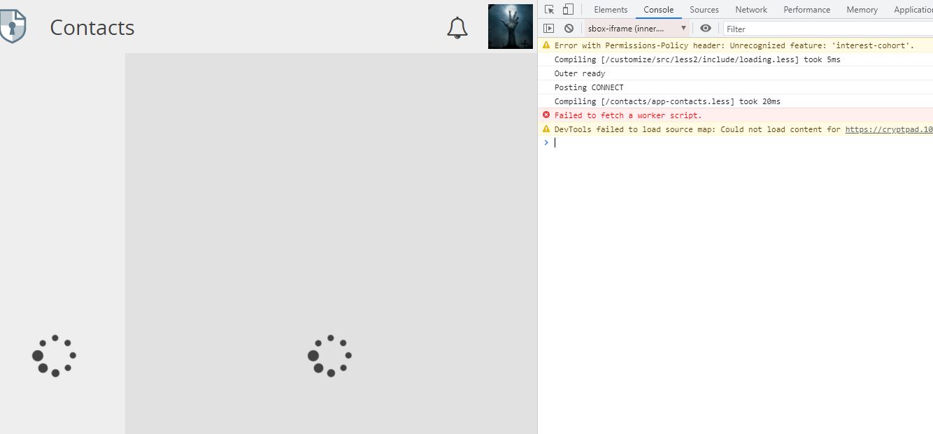 Contacts Pad · Issue #792 · cryptpad/cryptpad · GitHub