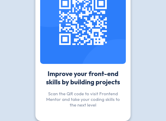 Frontend Mentor Qr Code Box Using Html And Css Coding Challenge Solution 3293