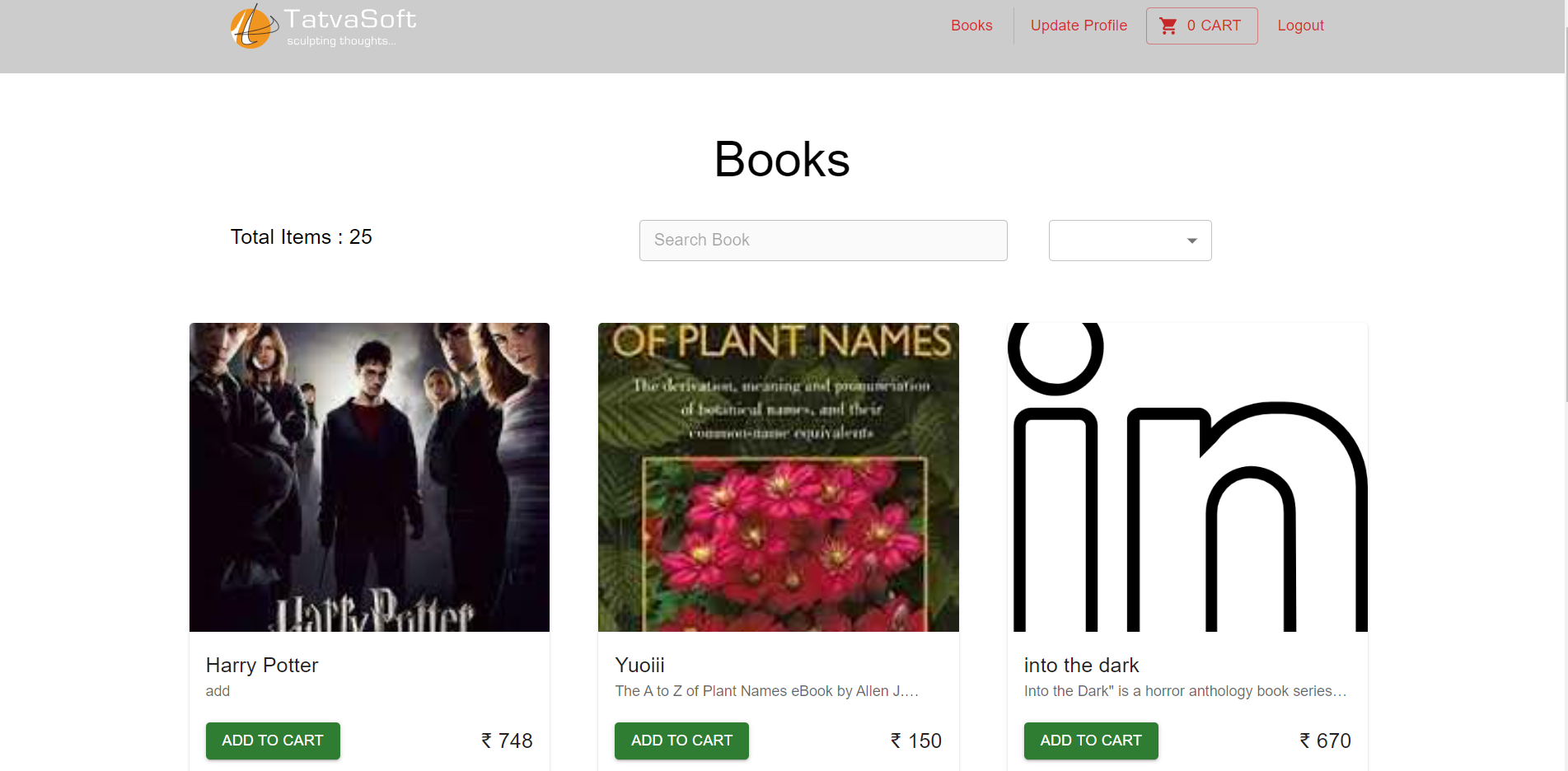 GitHub - ShivangiPatel102/tatvaSoft_bookKart: An online library management software