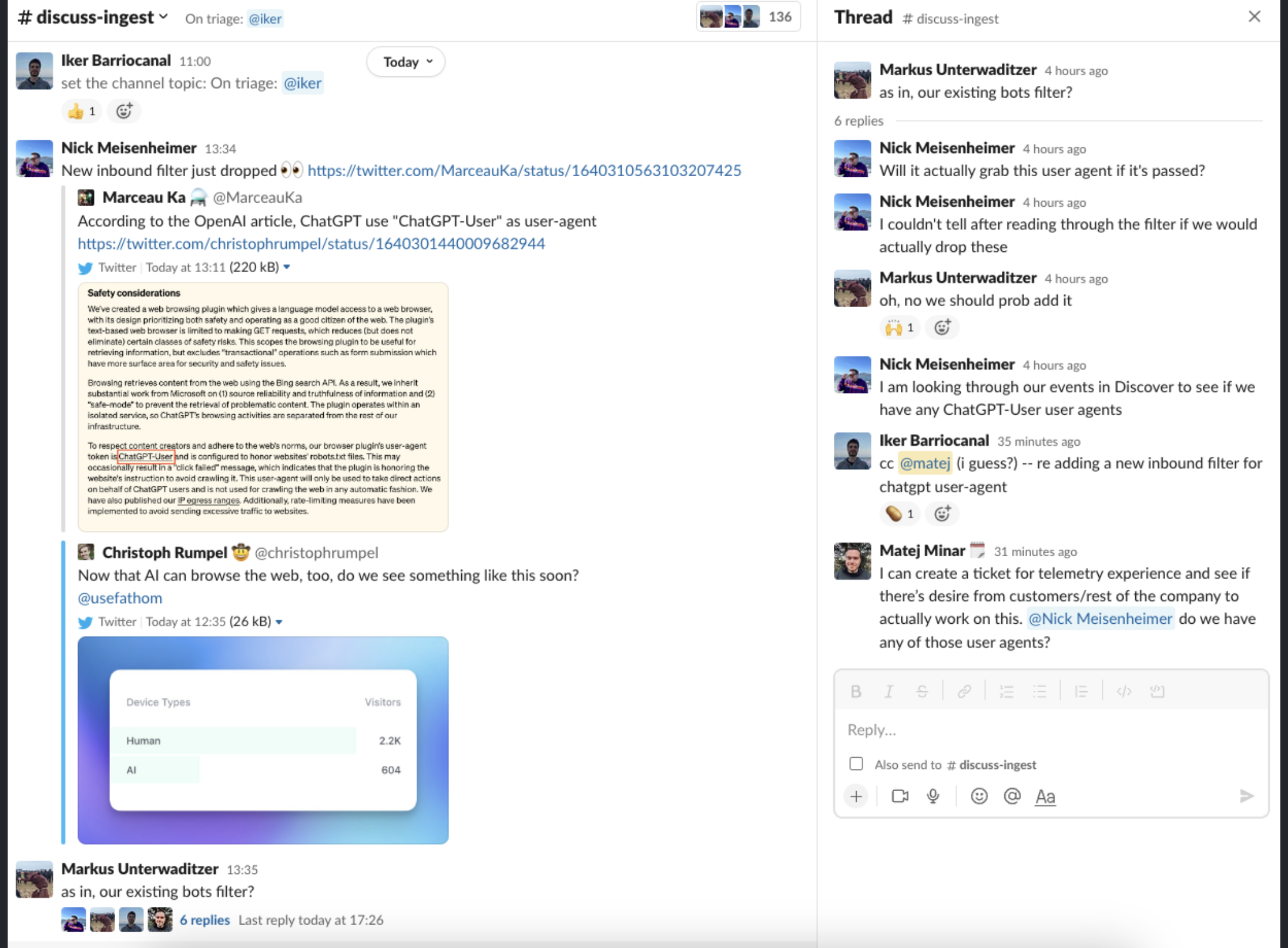 ChatGPT Inbound Filter · Issue #46763 · getsentry/sentry · GitHub