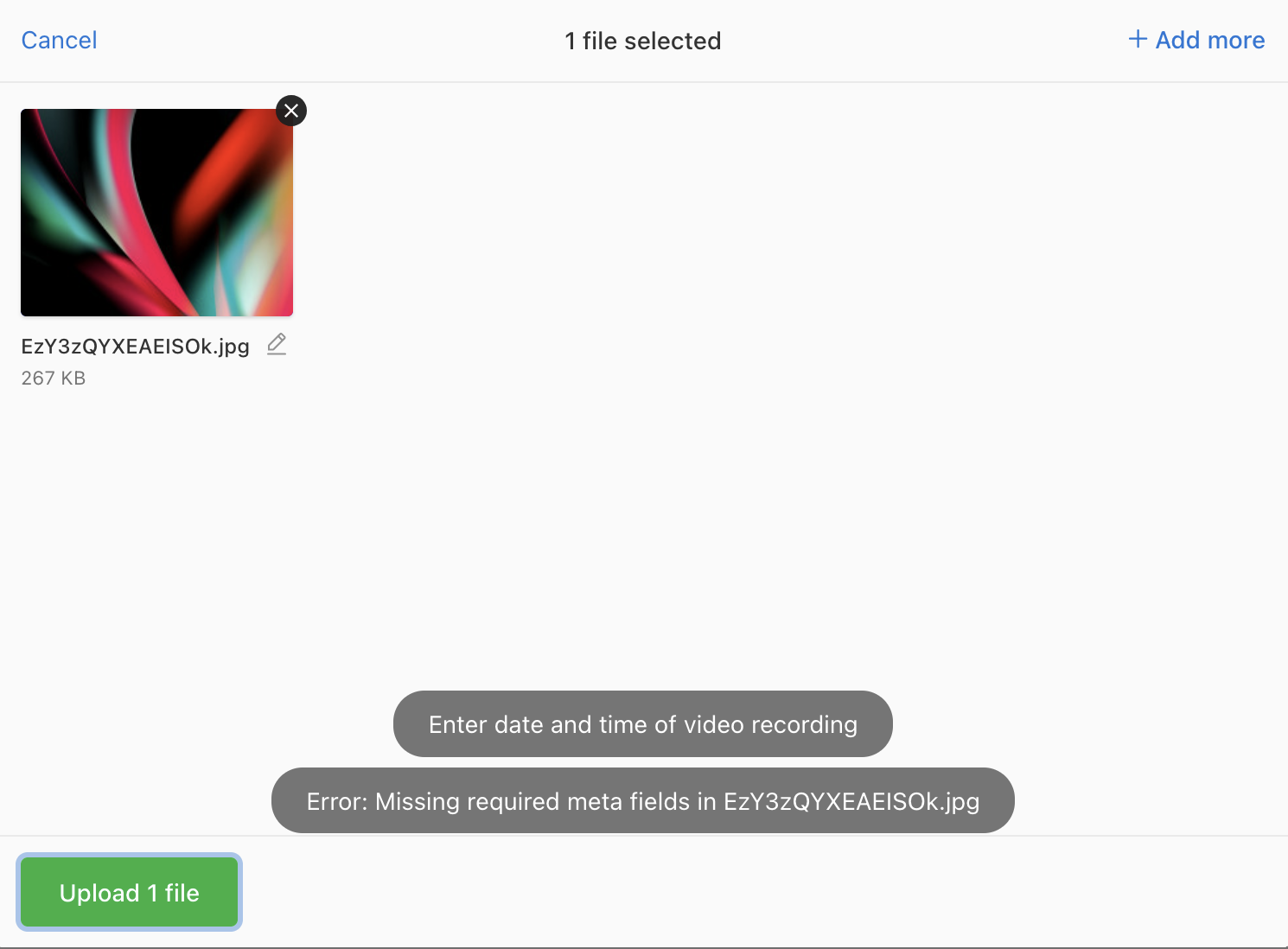 Change error message custom metafield required · Issue #3239 · transloadit/uppy · GitHub