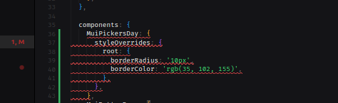 [DatePicker] MuiPickerDays has type error inside createTheme to override styles · Issue #5236 ...