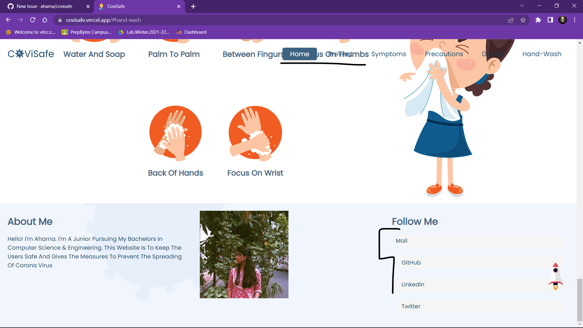 Minor alignment issue in the end of the website · Issue #1 · aharna/covisafe · GitHub