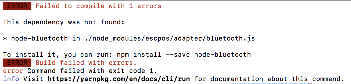 Issue with node-escpos package · Issue #589 · nklayman/vue-cli-plugin-electron-builder · GitHub