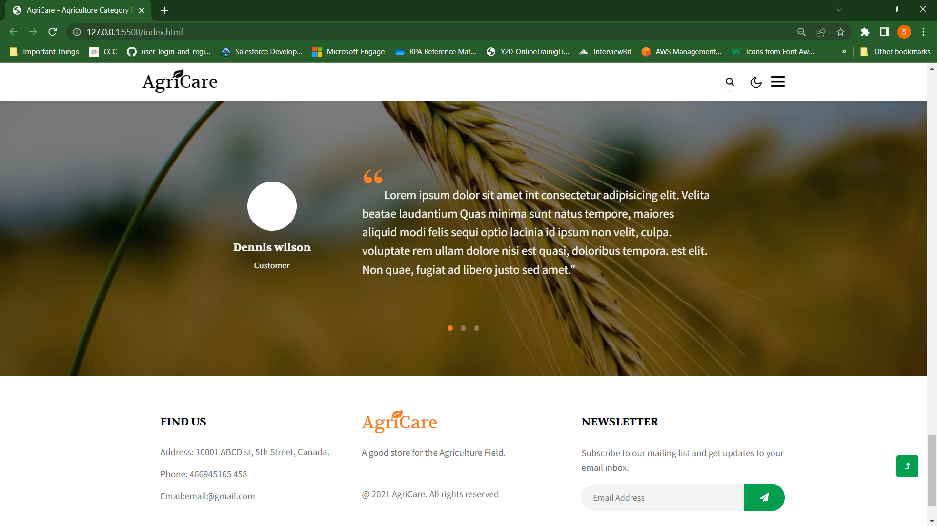 GitHub - SaiGaneshCH/Future_Ready_Talent_Azure_Project_AgriCare: Deployment Using Azure