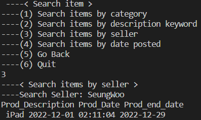 GitHub - hvvan/SWE3003_41: term project for online auction database (Used C, MySQL)