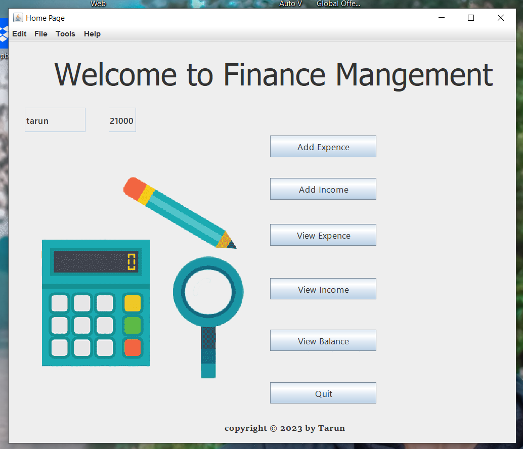 GitHub - Toxic-Whitelgnd/Finance-management: A finance management ...