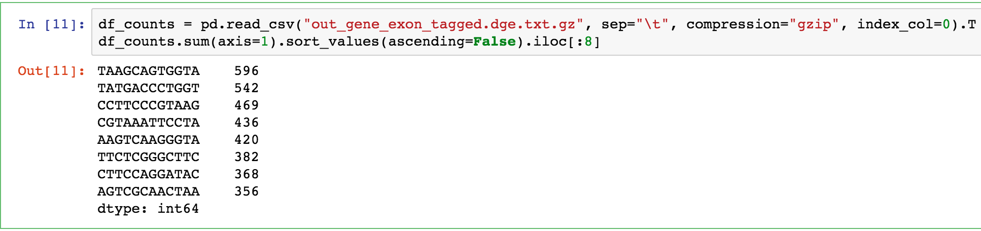 How are `NUM_GENIC_READS`, `NUM_TRANSCRIPTS`, and `NUM_GENES` defined in DigitalExpression ...