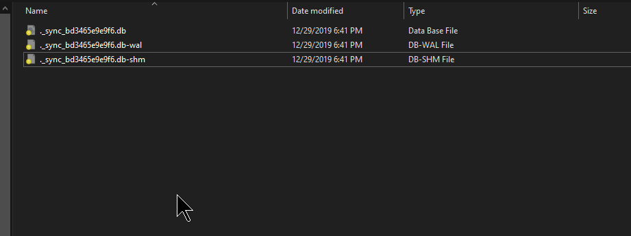 Version 2.6.2stable-Win64 doesn't sync .db, .db-wal and .db-shm files. · Issue #1702 · nextcloud ...