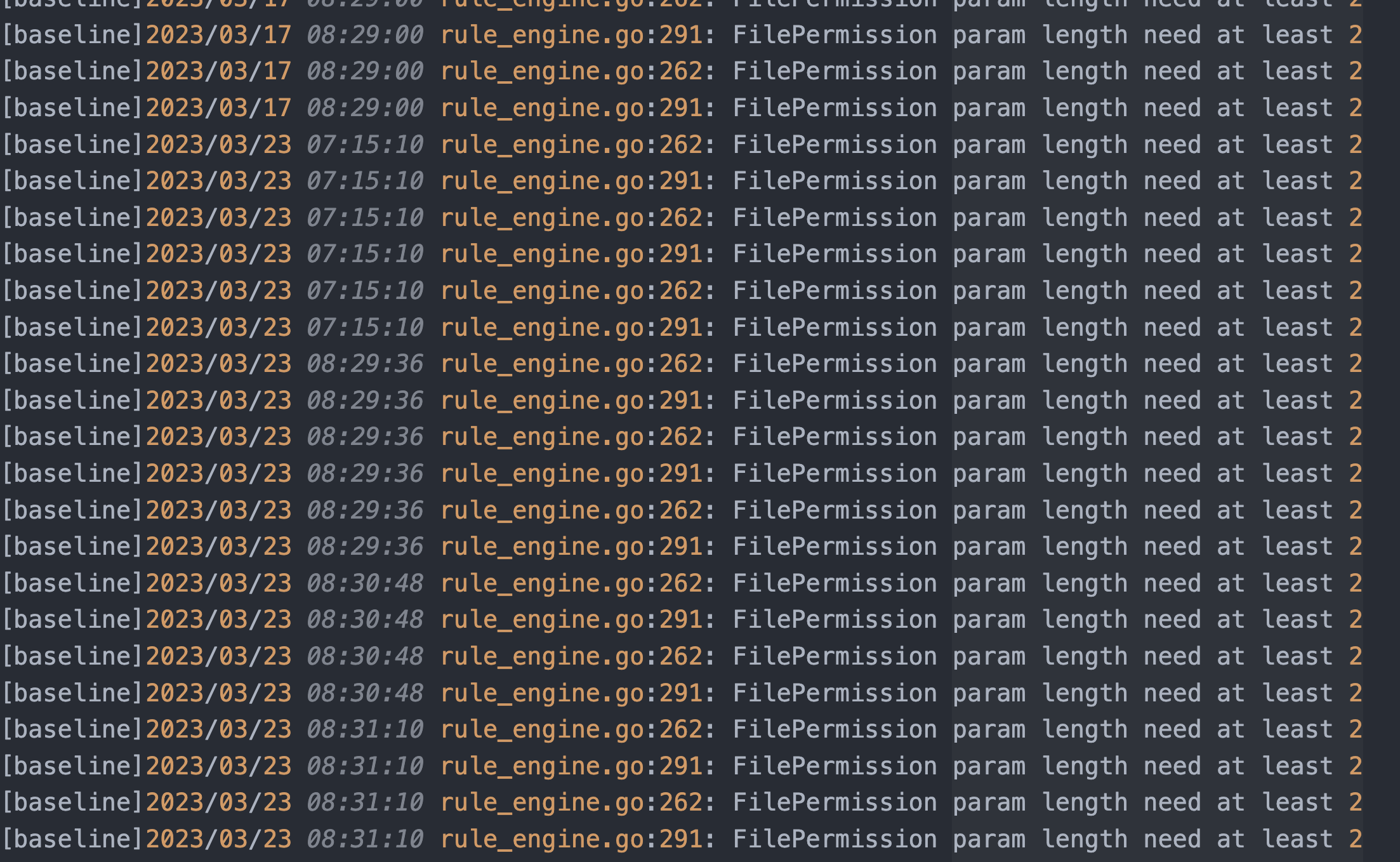 baseline 官方配置中 file_permission 命令总是返回错误 · Issue #478 · bytedance/Elkeid · GitHub