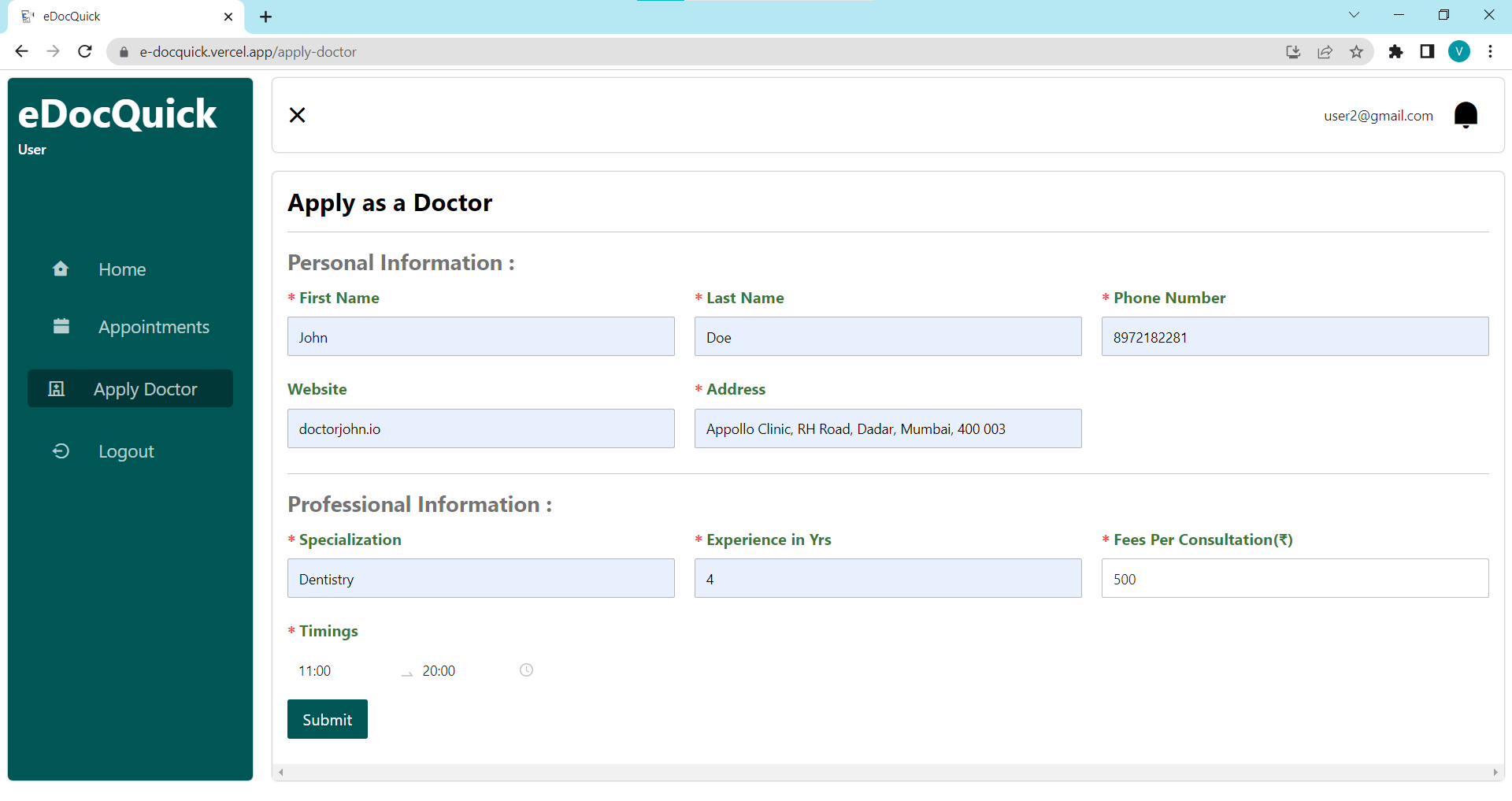 GitHub - Virtuous-Viraj/eDocQuick