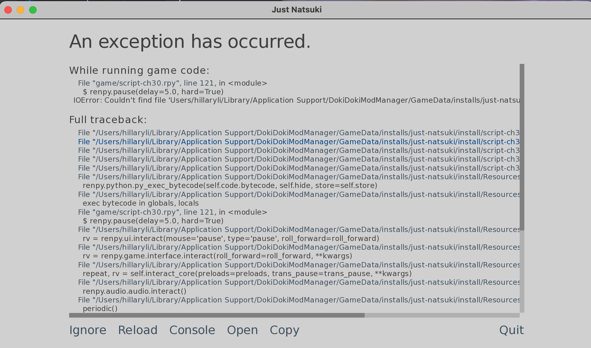 [ BUG REPORT ] - Custom Music · Issue #332 · Just-Natsuki-Team/NatsukiModDev · GitHub