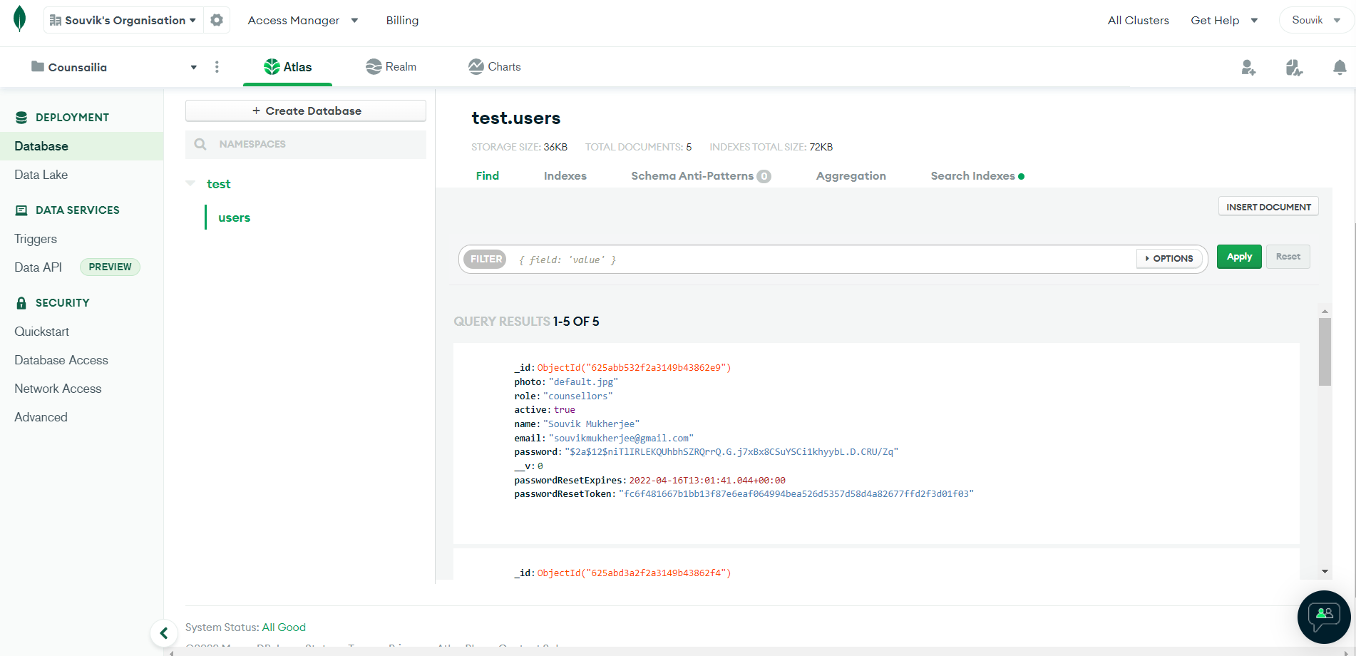 counsailia (Girish) · GitHub