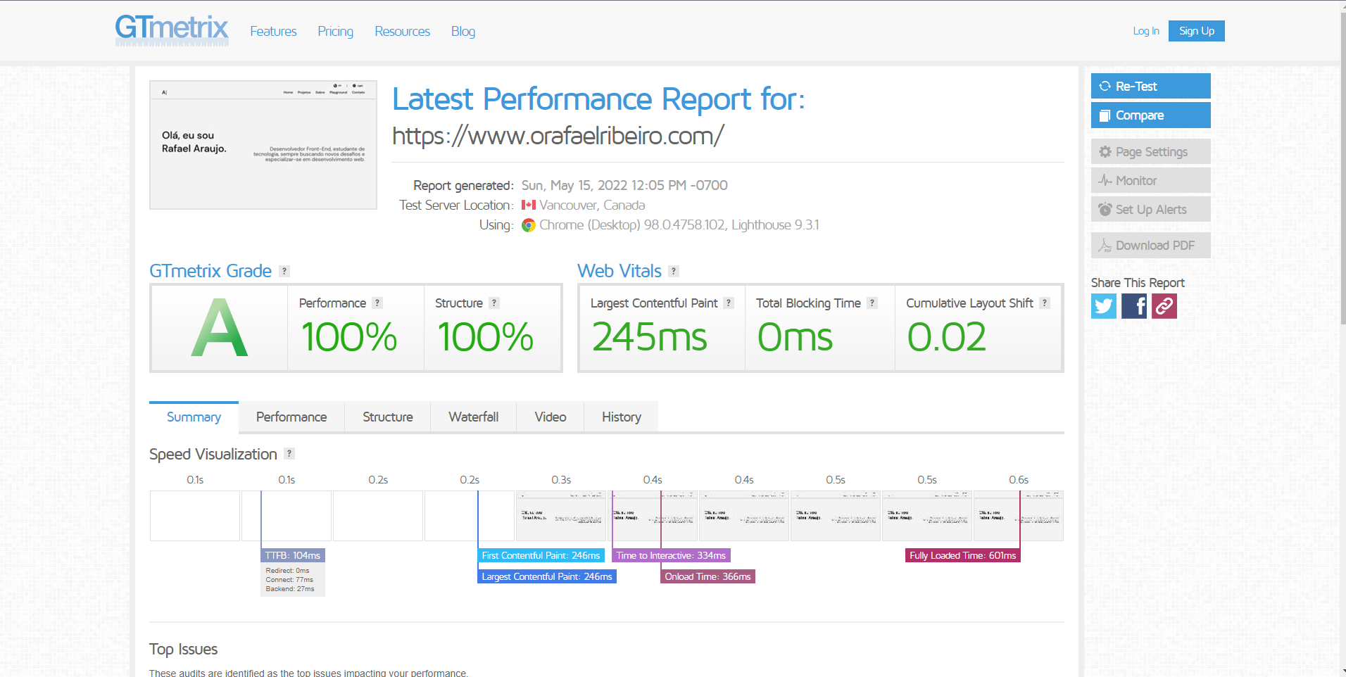 GitHub - Rafael-Araujo-dev/portfolio-v3: W.I.P. Nova versão portfolio ...