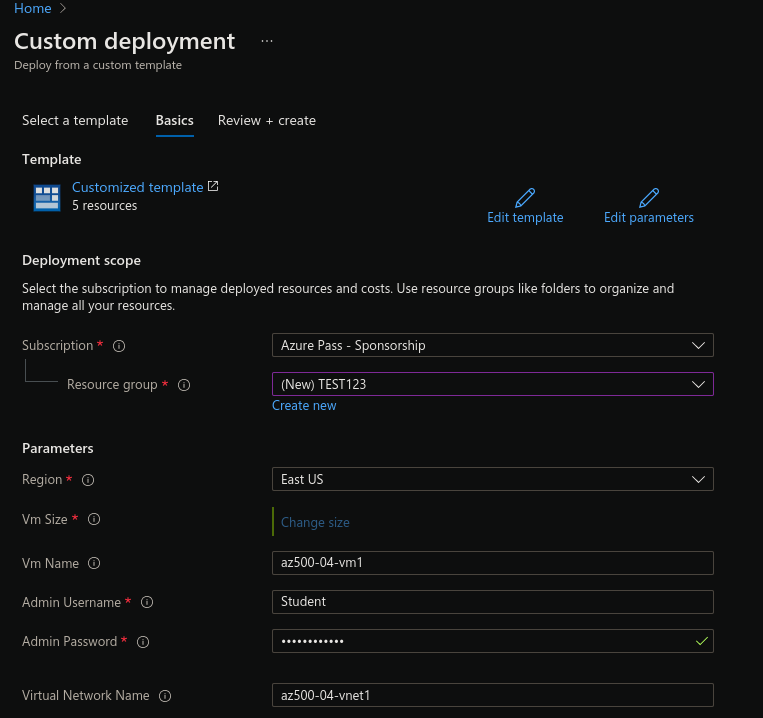 LAB04 Template not passing validation · Issue #110 · MicrosoftLearning/AZ500 ...