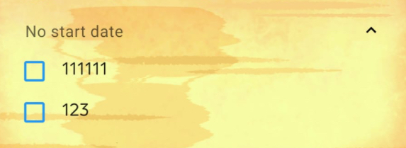 Unstarted tasks are shown when “Show unstarted” is not turned on in widget settings · Issue ...