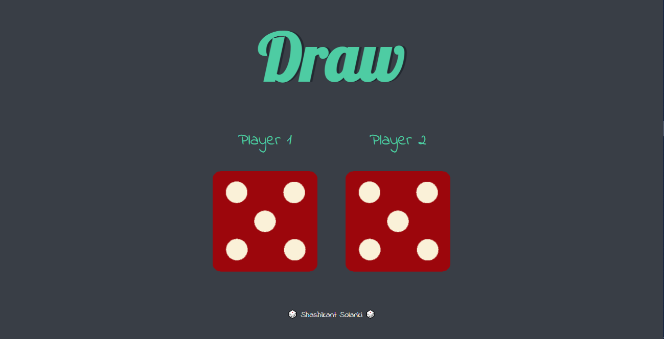 Github Hey Shashikantdice Game 