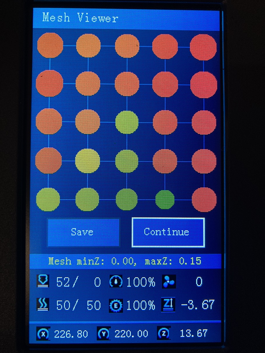 TJC screens: missing optical elements - temp curve and height values at ...