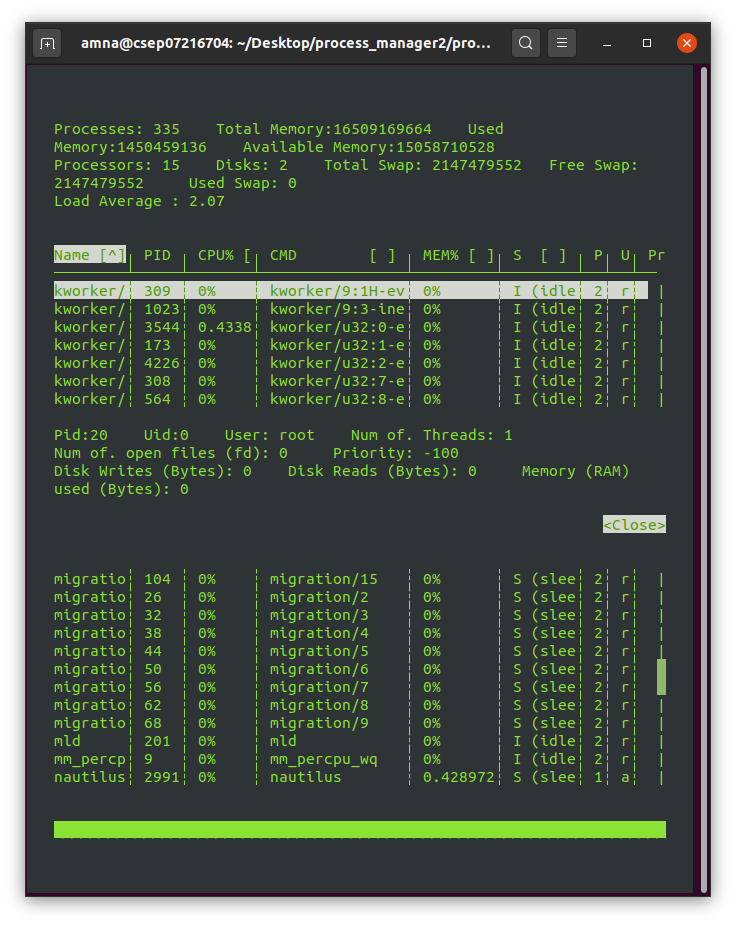 GitHub - ahmed-amr-salah/Linux-Task-Manager: A linux task manager that ...