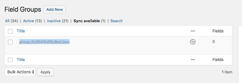 ACF-JSON stuck · Issue #160 · AdvancedCustomFields/acf · GitHub