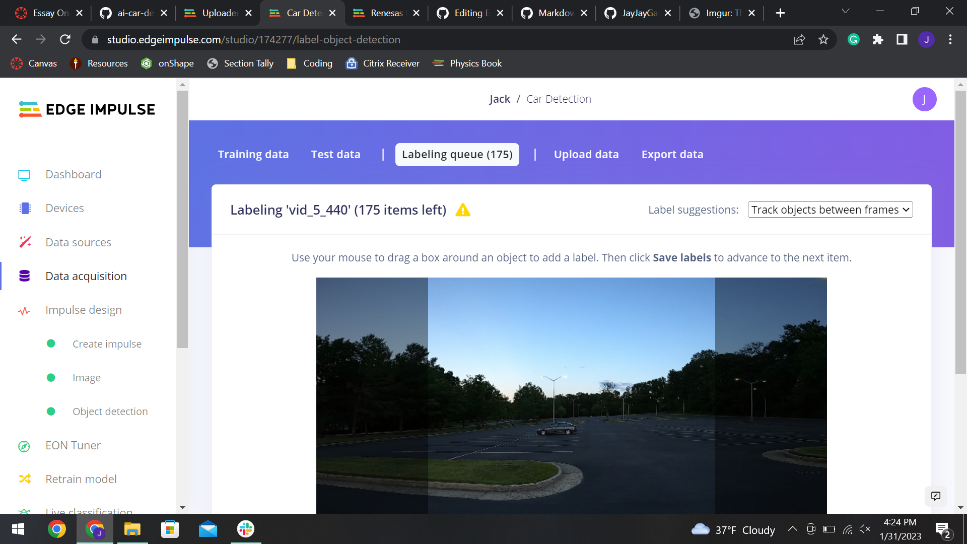 Github Jayjaygaredge Impulse Documentation Documentation For Ai Generated Bounding Boxes On Cars