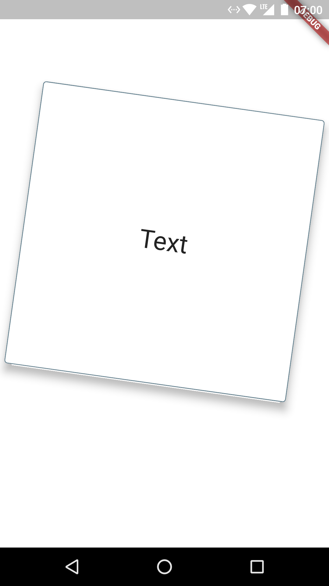 Gap Between Elevation Shadow And Content When Translated · Issue 18984 · Flutterflutter · Github 4038