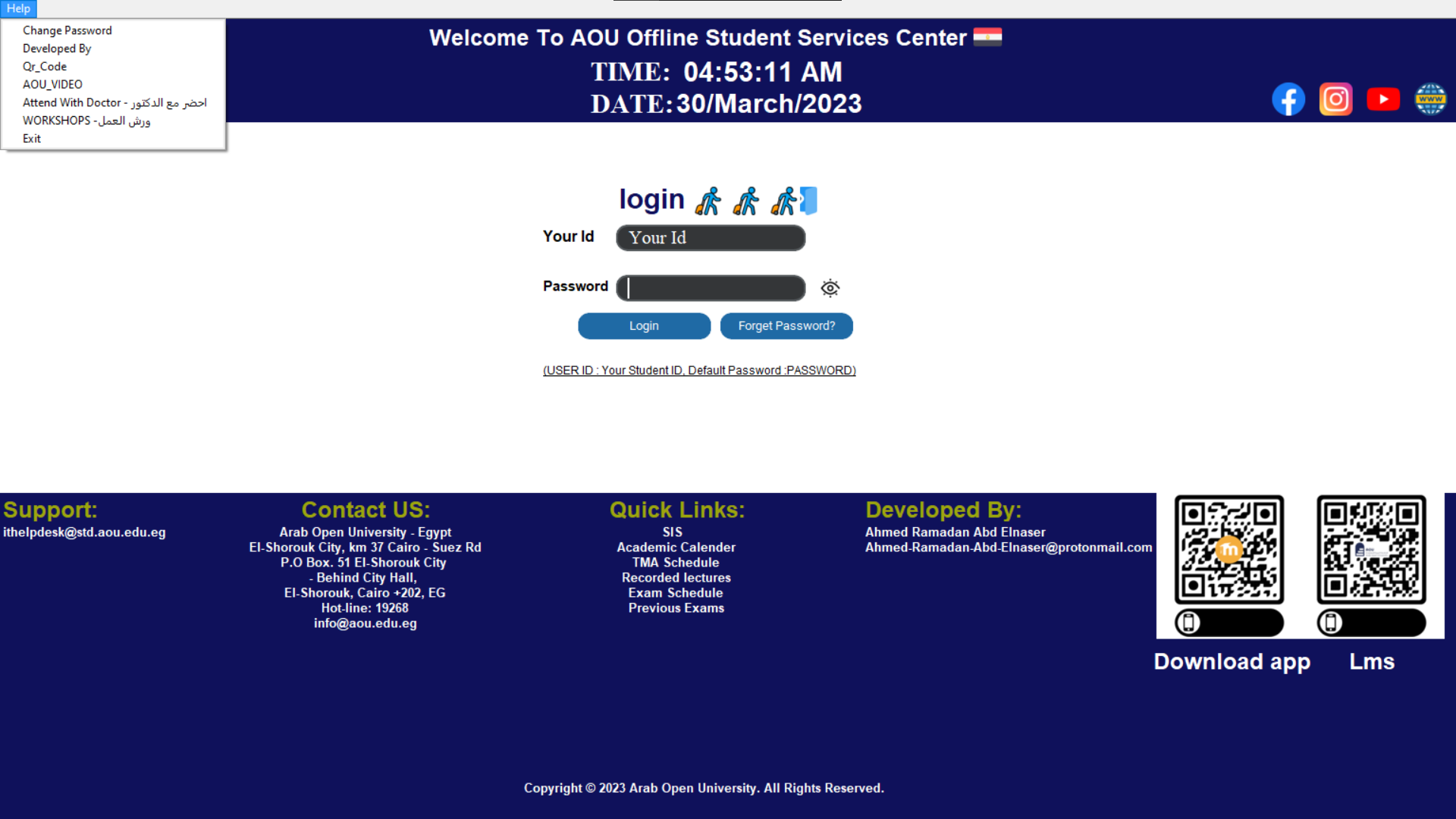 GitHub - KILLER-RAMADAN/AOU-EGYPT