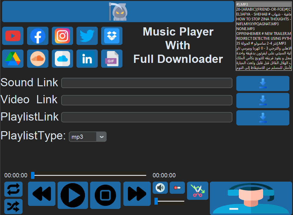 GitHub - KILLER-RAMADAN/Music-Player-With-Full-Access-Downloader