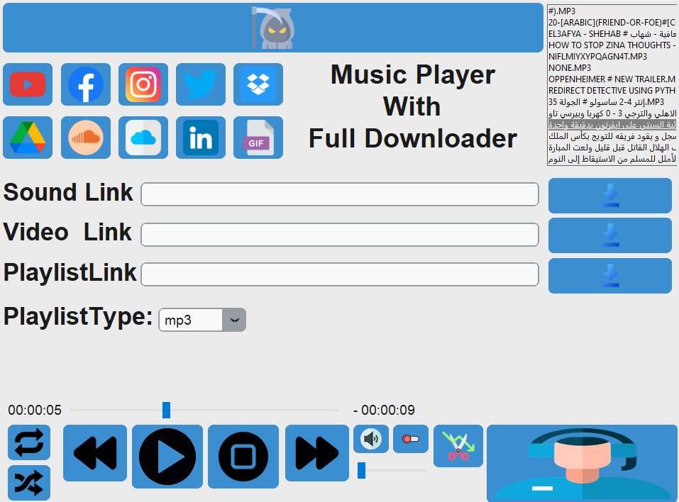 GitHub - KILLER-RAMADAN/Music-Player-With-Full-Access-Downloader