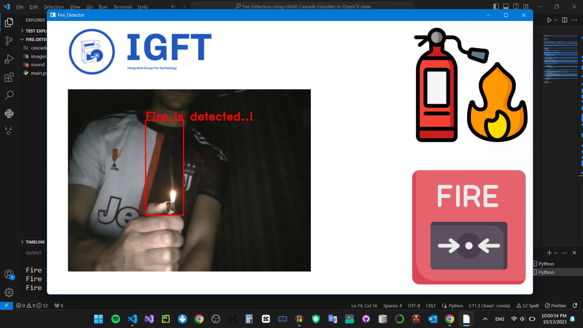 GitHub - KILLER-RAMADAN/fire_detection_using_cv2