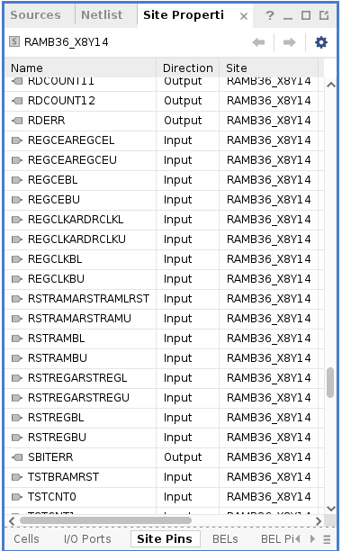 Missing Pin / WireIndex in BRAM (RSTRAMARSTRAML) · Issue #635 · Xilinx/RapidWright · GitHub