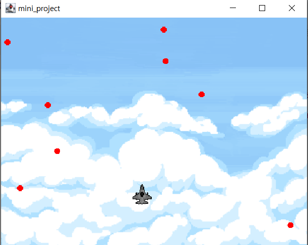 GitHub - dongjun-Yi/avoiding-bullets-game: 자바 GUI 그래픽과 스레드를 이용한 avoiding-bullets-game