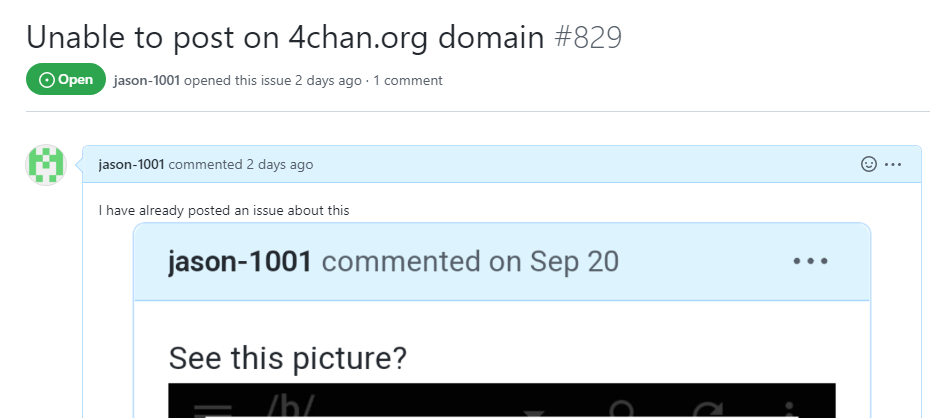 can't post on 4chan.org, stuck on cloudfare verification · Issue #830 · K1rakishou/Kuroba ...