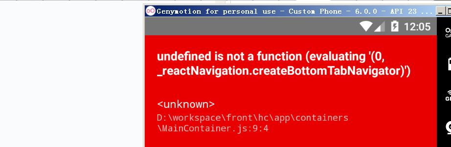 Createbottomtabnavigator Undefine Is Not A Function · Issue 4313 · React Navigationreact 4707