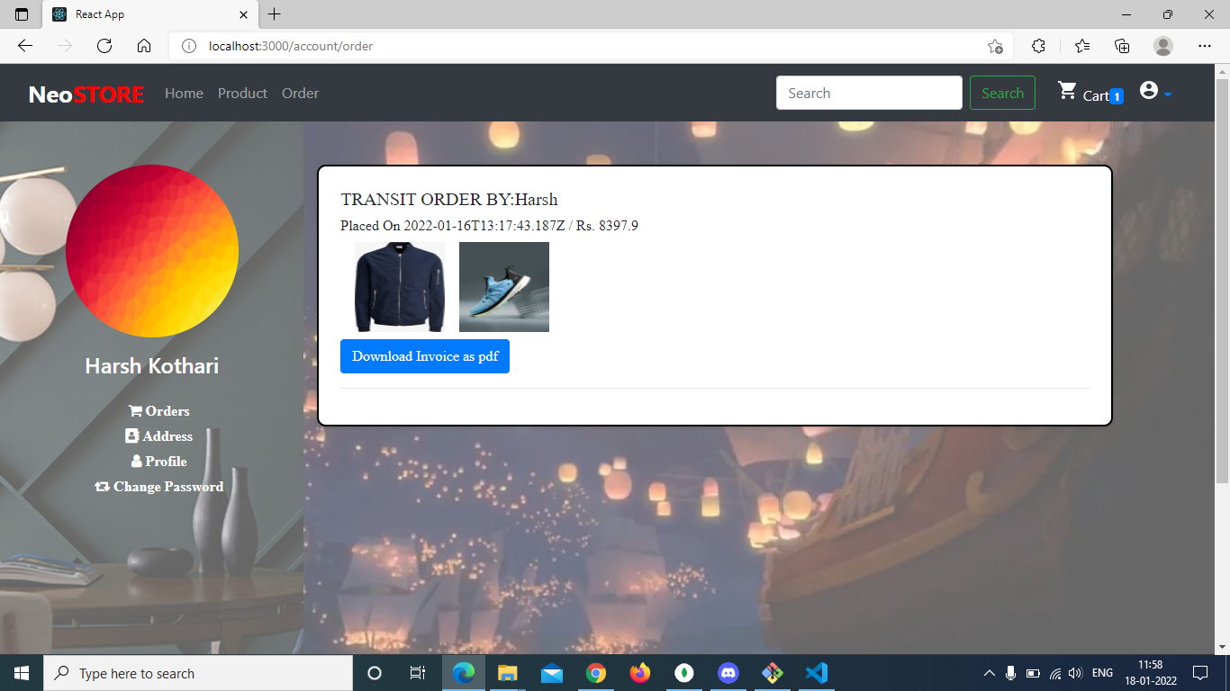 GitHub - harshkothari-hk/NeoStore