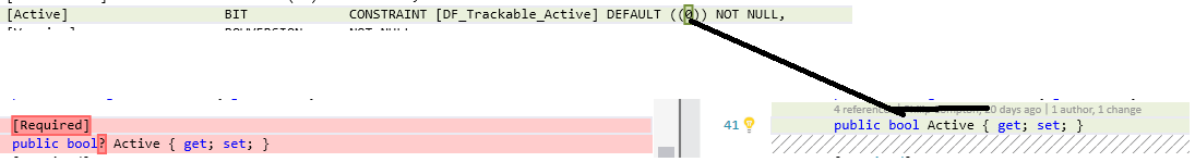 Non-Null BIT Column is Generated as bool? · Issue #1155 · ErikEJ/EFCorePowerTools · GitHub
