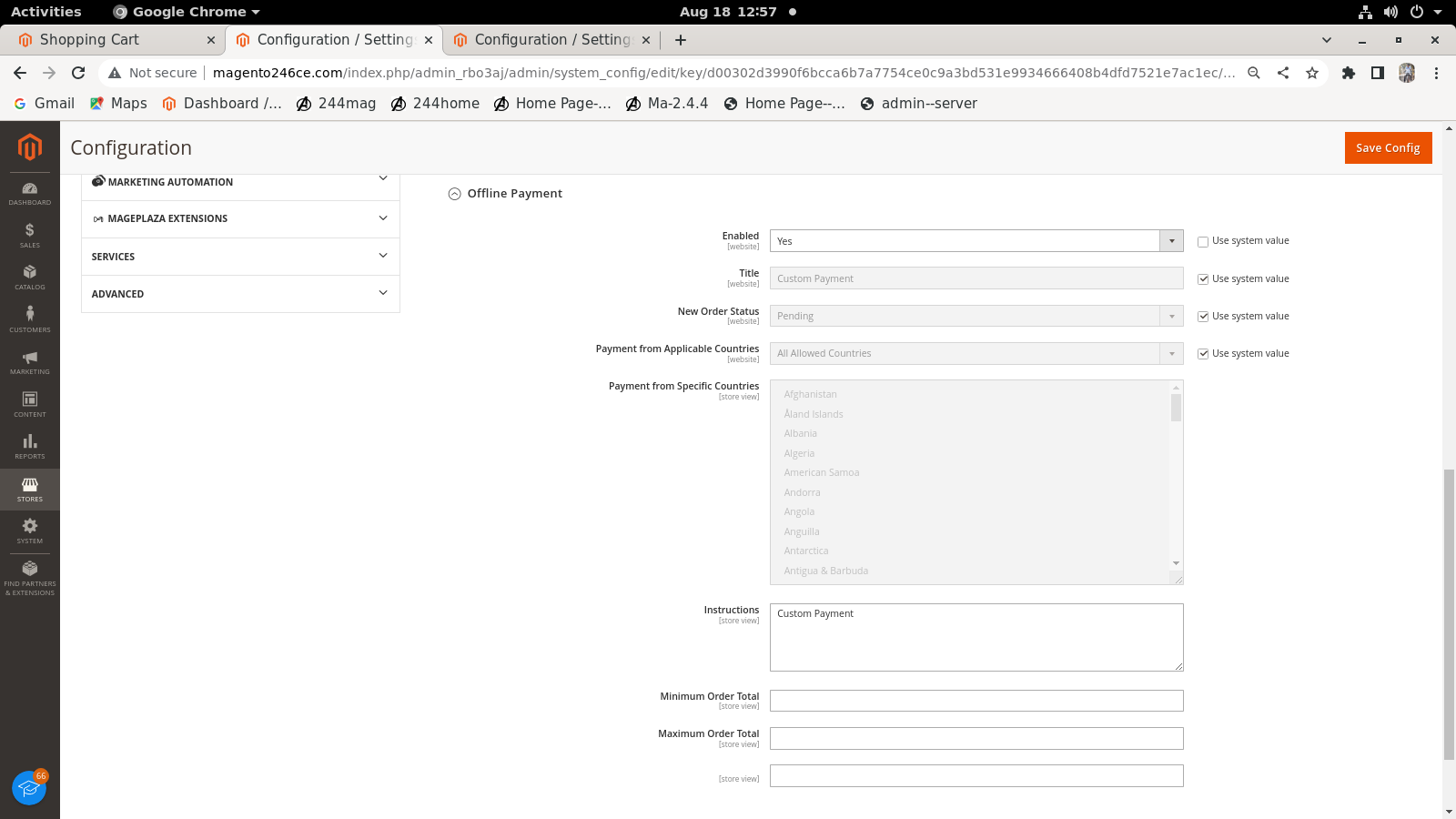 GitHub - Hemanthoo7/CustomPaymentMethod-OfflinePaymentMethod: Create a custom payment method ...