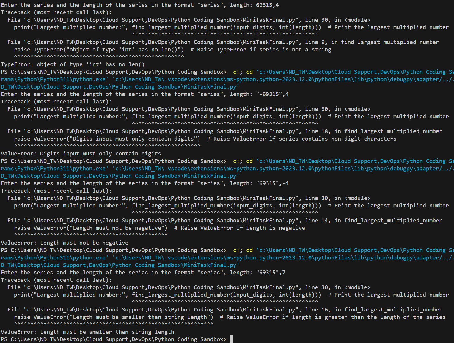 GitHub - ndtwx/Largest-Product